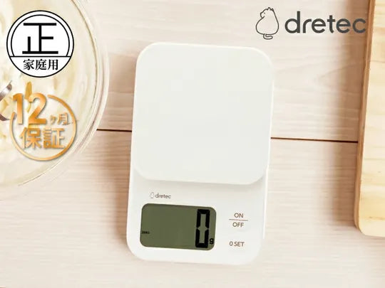 Dretec Ekure 3kg 廚房電子磅